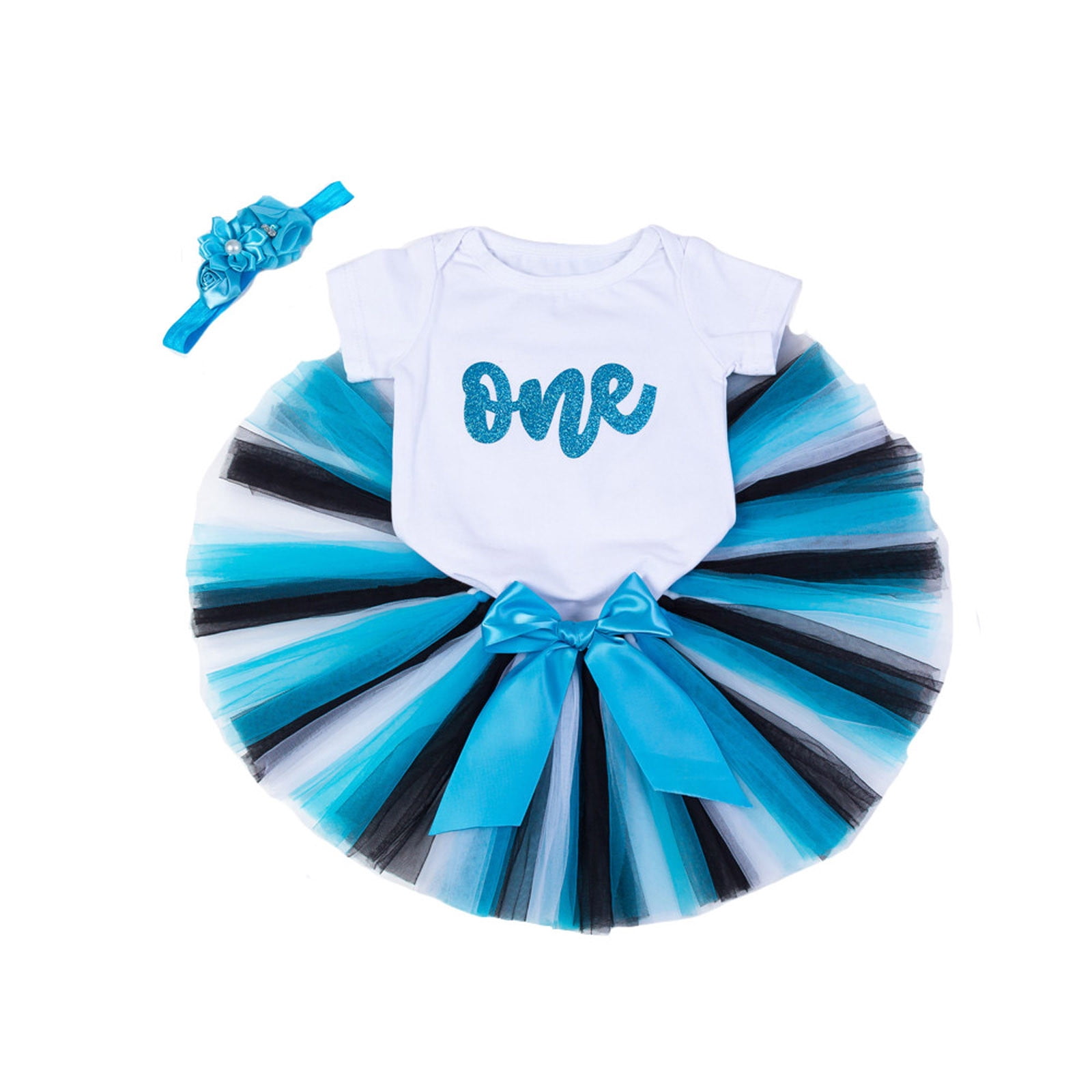 Essentials Girls Dresses 2026 Cute Net Set Birthday Rainbow Puffy ...