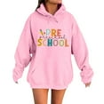 Essentials Hoodie for Women School Season Fashion Letter Print Long ...