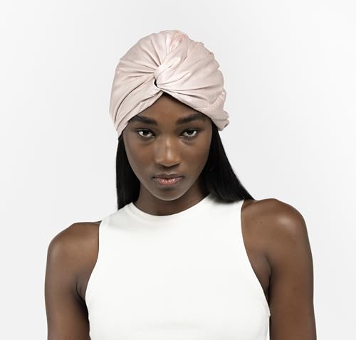 Essentials by Clementine Organic Hair Bonnet in Blue Lagoon | Silver ...