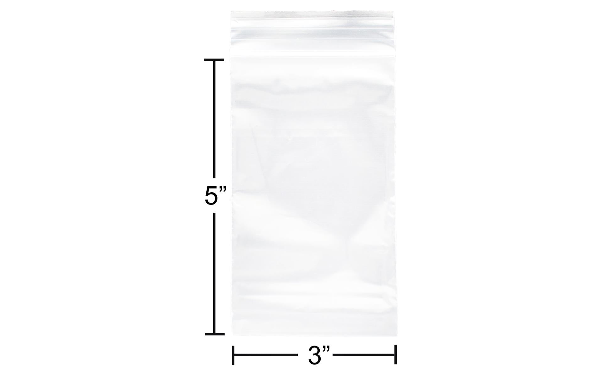 Essentials by Leisure Arts Reclosable Bag 2mil 3x5" 100pc - Walmart.com