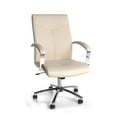 Essentials by OFM E1003 Executive Conference Chair, Cream - Walmart.com