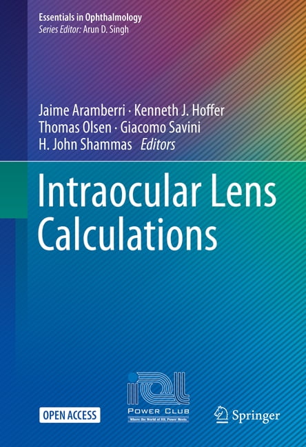 Essentials in Ophthalmology Intraocular Lens Calculations, (Hardcover ...