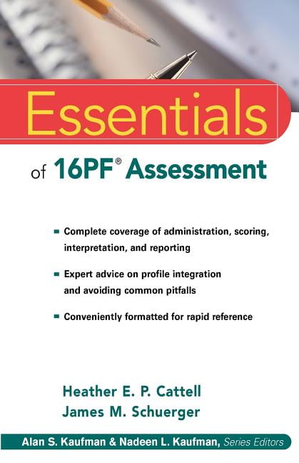 Essentials of 16PF Assessment - Walmart.com