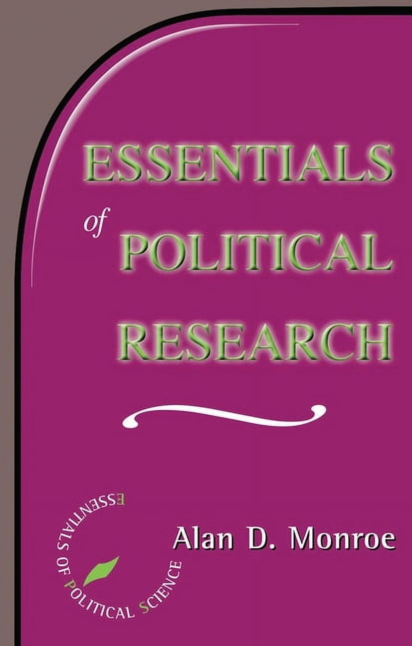Essentials of Political Science Essentials Of Political Research ...