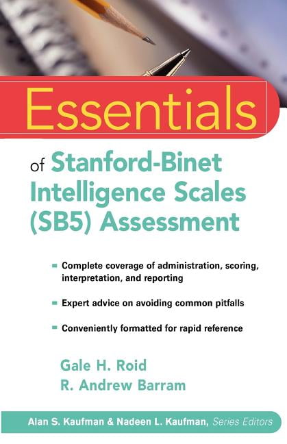 Essentials of Psychological Assessment Essentials of Stanford-Binet ...