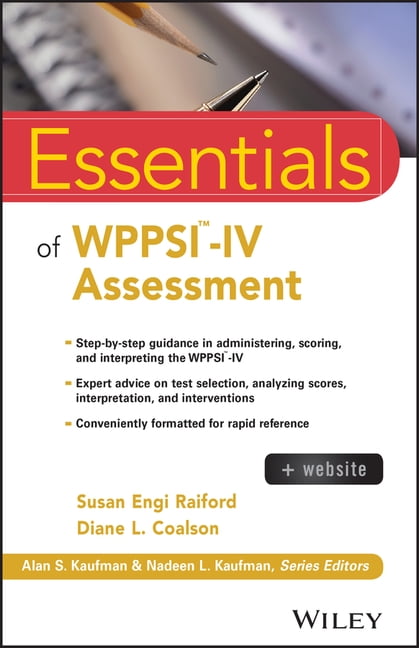 Essentials of Psychological Assessment: Essentials of WPPSI-IV Assessment (Other) - Walmart.com