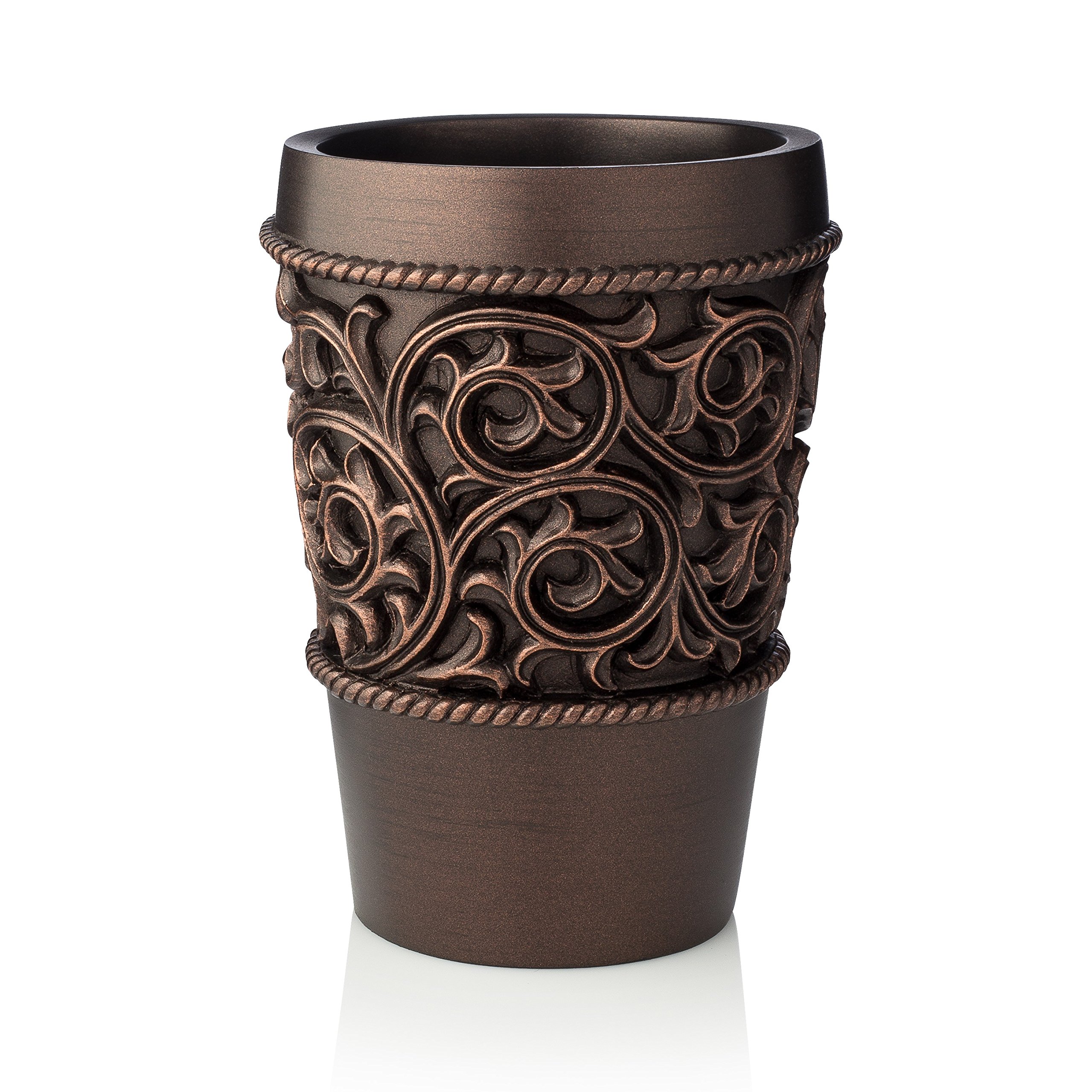 Essentra Home Bronze Bathroom Tumbler Cup for Vanity Countertops, Also ...