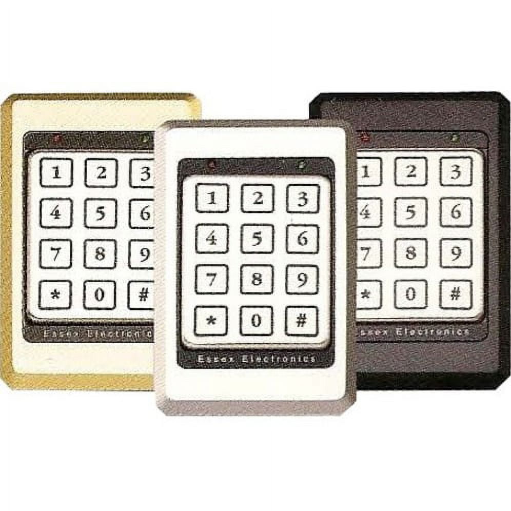 Essex Self Contained Access Control Keypad, 12 Pad 3x4, Black SKE-34K ...