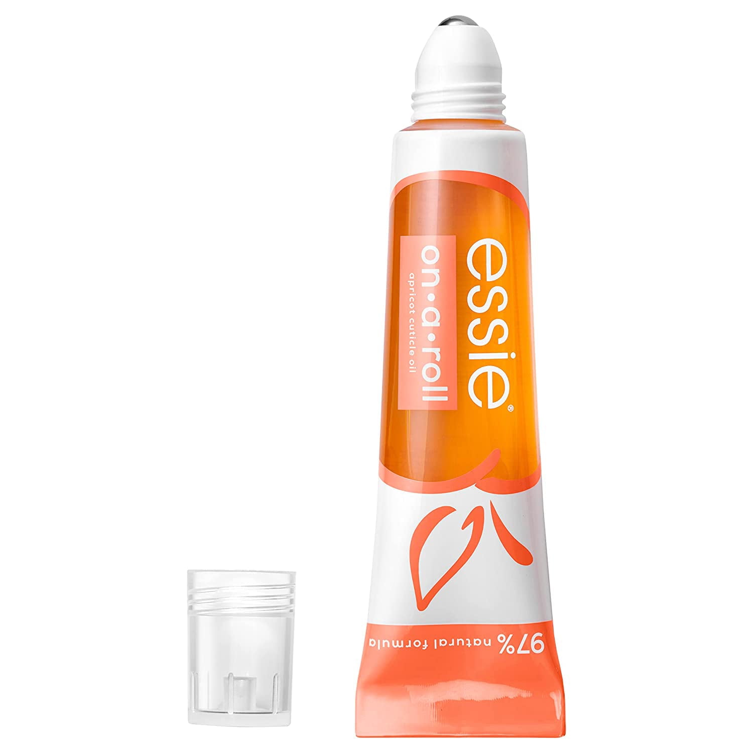 essie Apricot Cuticle Oil Roll-On 0.46 Fl Oz Hydrating Nail and Cuticle ...