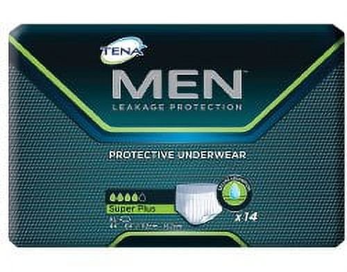 TENA Men's Protective X-Large Incontinence Underwear, Super Plus ...