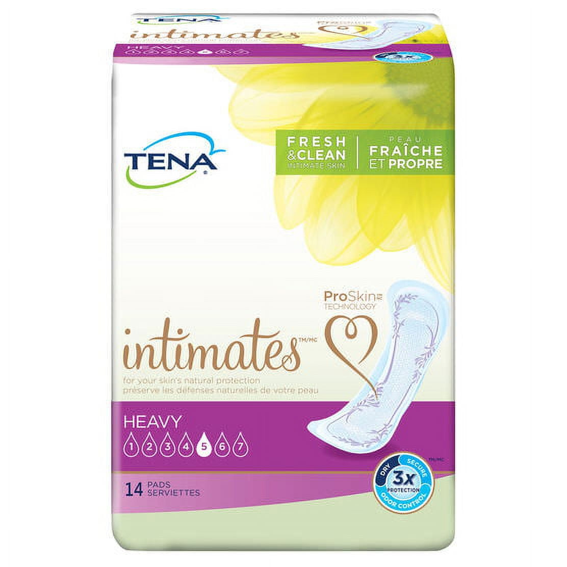 Essity HMS North America Inc Bladder Control Pad TENA Intimates 6 X 14 ...