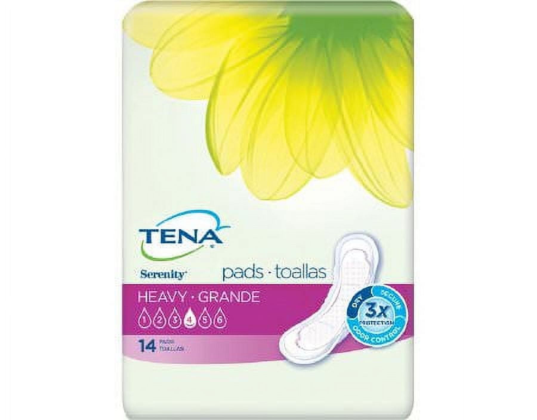 Essity HMS North America Inc Bladder Control Pad TENA Intimates 6 X 14 ...