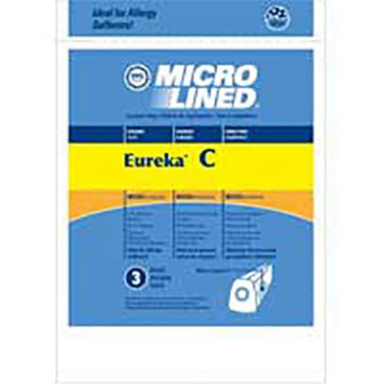 Esso ER-1473 Eureka C Microlined Vacuum Bags, Pack of 3 - Walmart.com