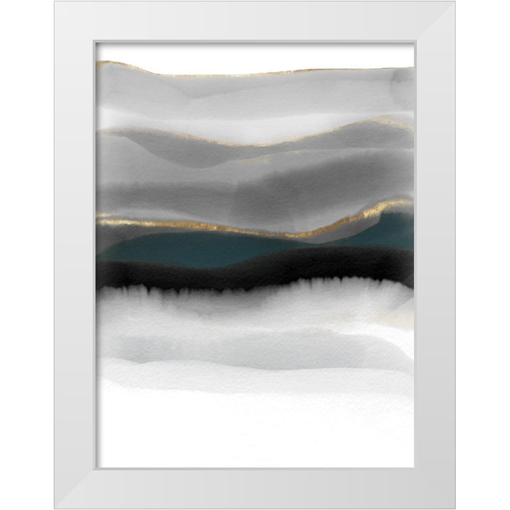 Essue, Christina 12x14 White Modern Wood Framed Museum Art Print Titled ...