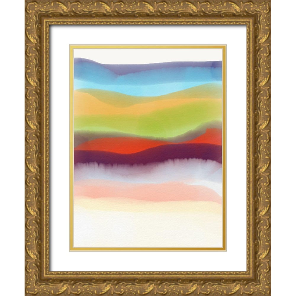 Essue, Christina 19x24 Gold Ornate Wood Framed with Double Matting ...