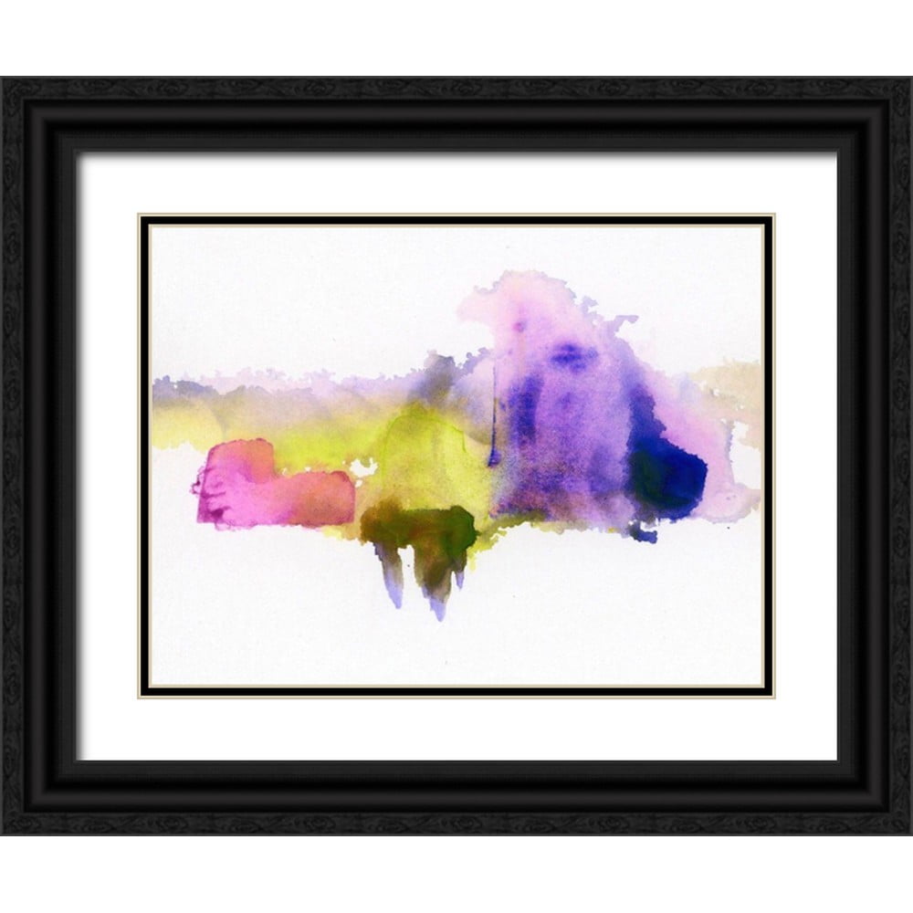 Essue, Christina 24x19 Black Ornate Wood Framed with Double Matting ...