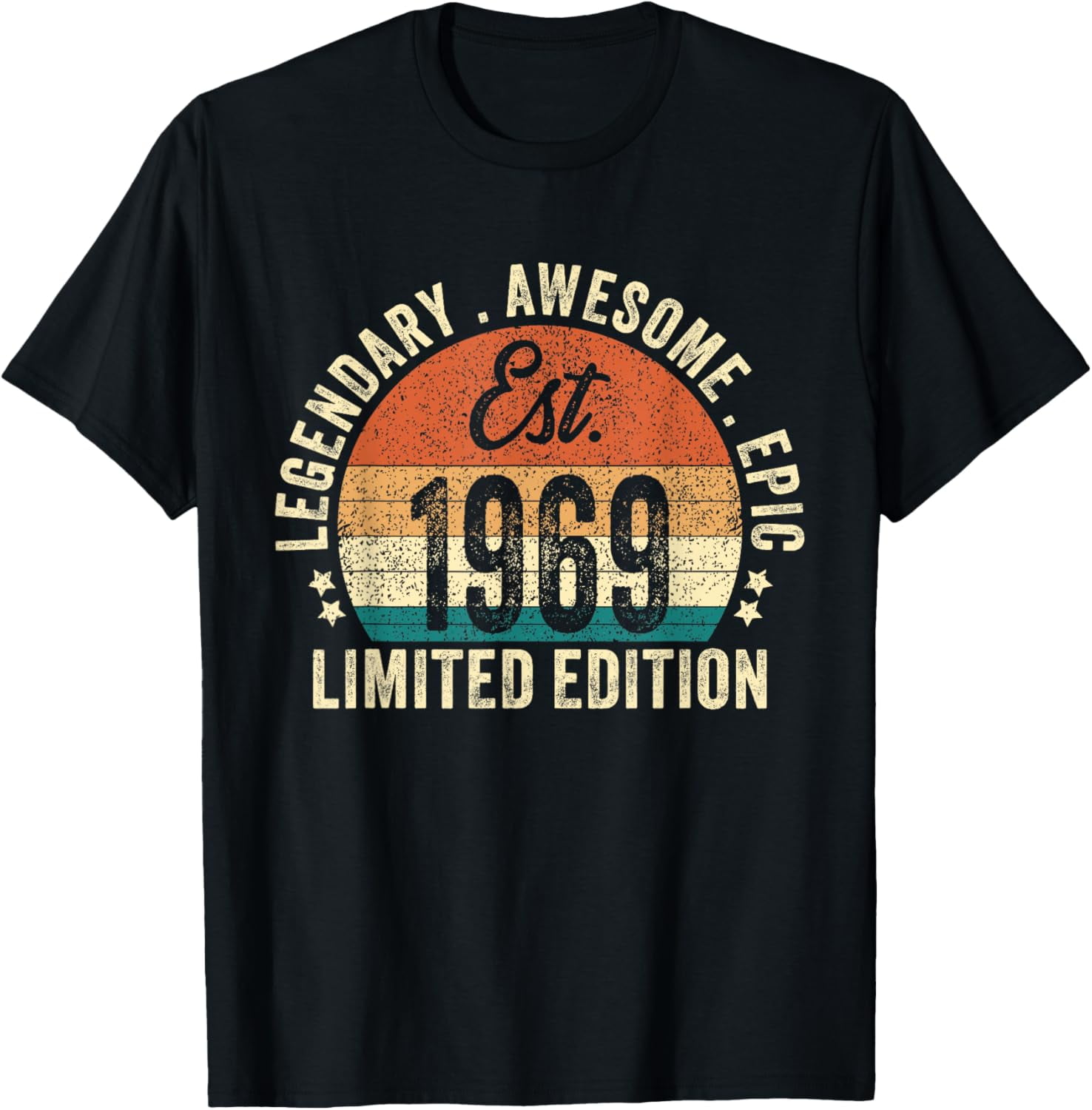 Est 1969 Limited Edition 56th Birthday Gifts 56 Year Old T-Shirt ...