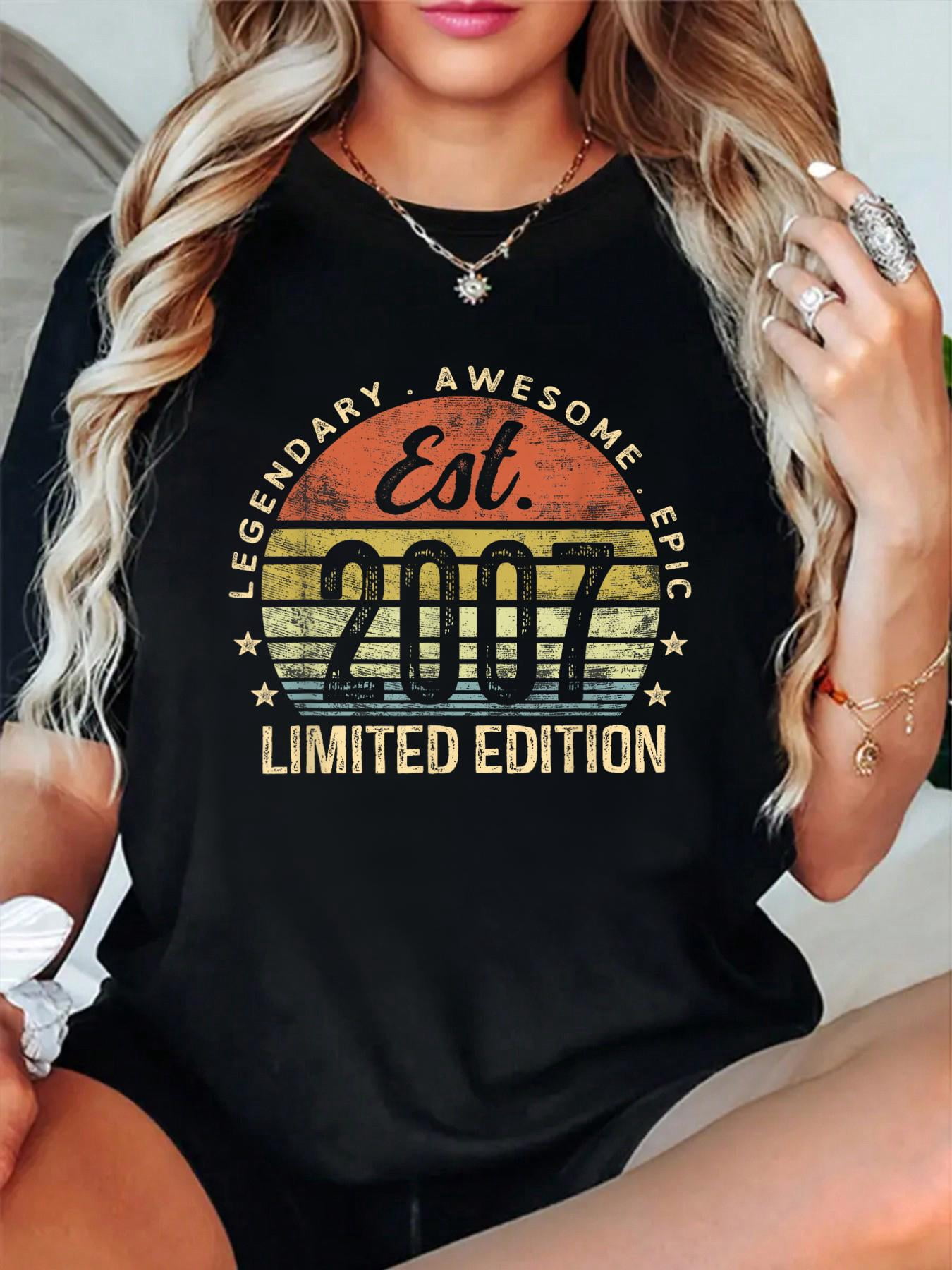 Est 2007 Limited Edition 19th Birthday Gifts 19 Year Old T-Shirt ...