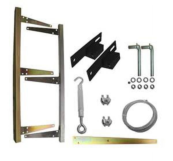 Estate Swing Wood 3 rail farm gate frame kit - Walmart.com