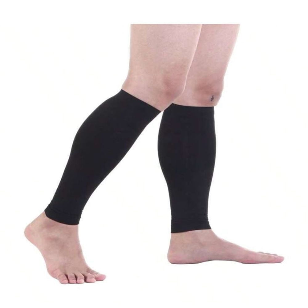 Estbridge 1 Pair Of Compression Leg Sleeves 15-20mmhg 20-30mmhg Toe ...