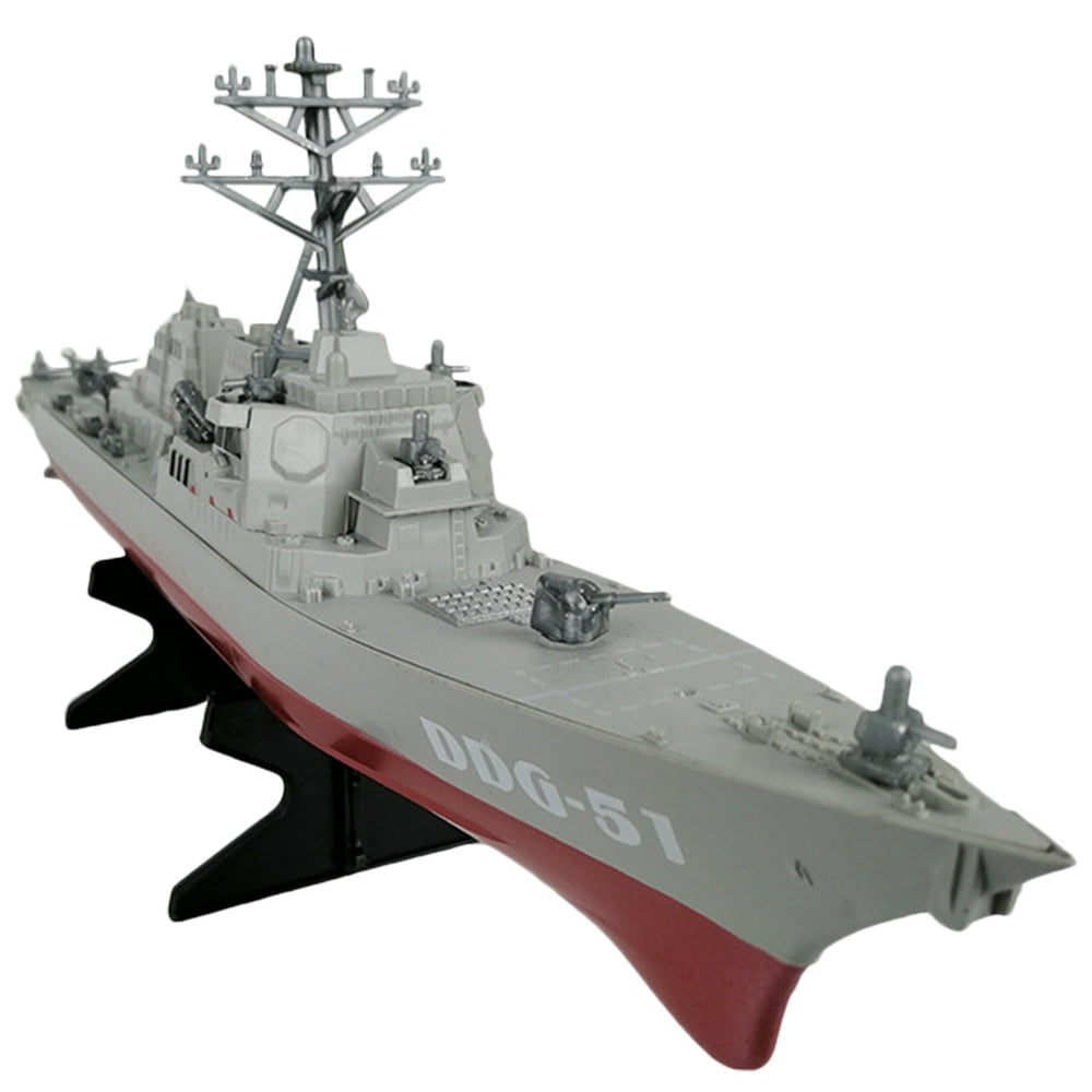 Estbridge 1PC Navy Ship Model Plastic Warship Destroyer Boy Toys ...