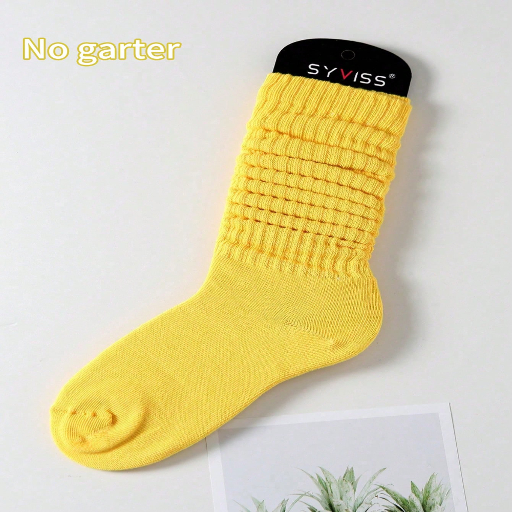 Estbridge 1pair Women‘s Spring/Summer Korean Style Pile Socks Versatile ...