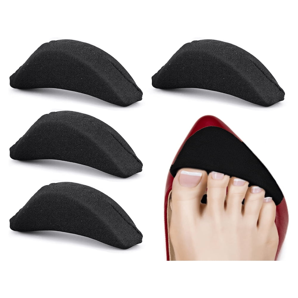 Estbridge 2 Pairs Soft Sponge Adjustable Shoe Filler Big Toe Plug Foot ...