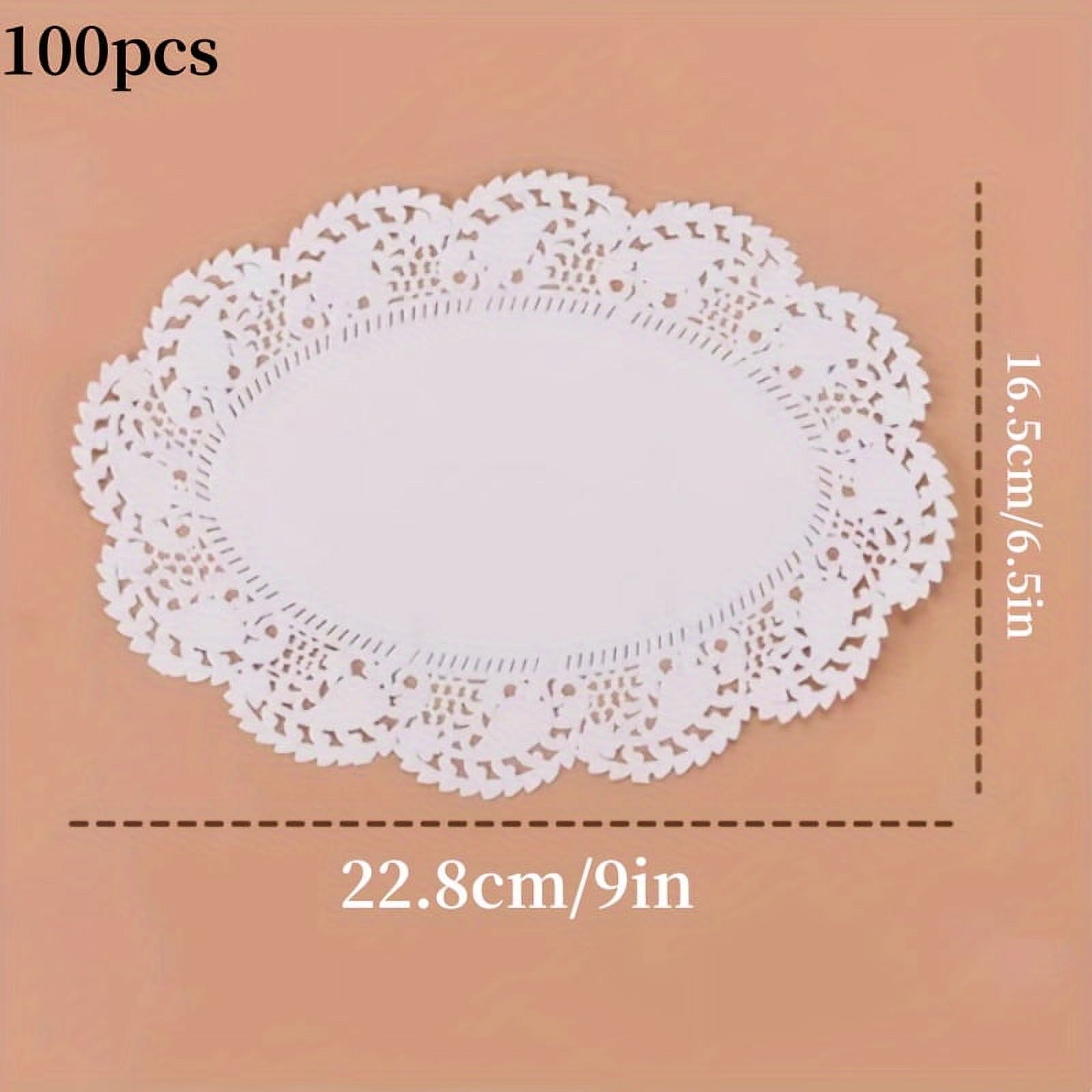 Estbridge 50pcs 100pcs/three shapes of lace paper oil absorption paper ...