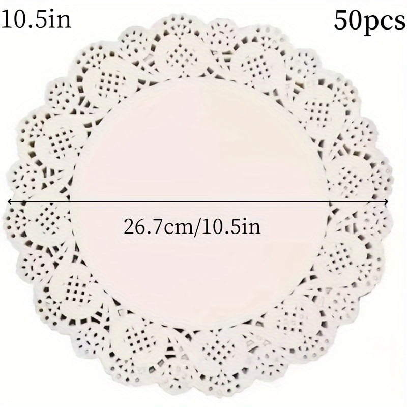 Estbridge 50pcs 100pcs/three shapes of lace paper oil absorption paper ...