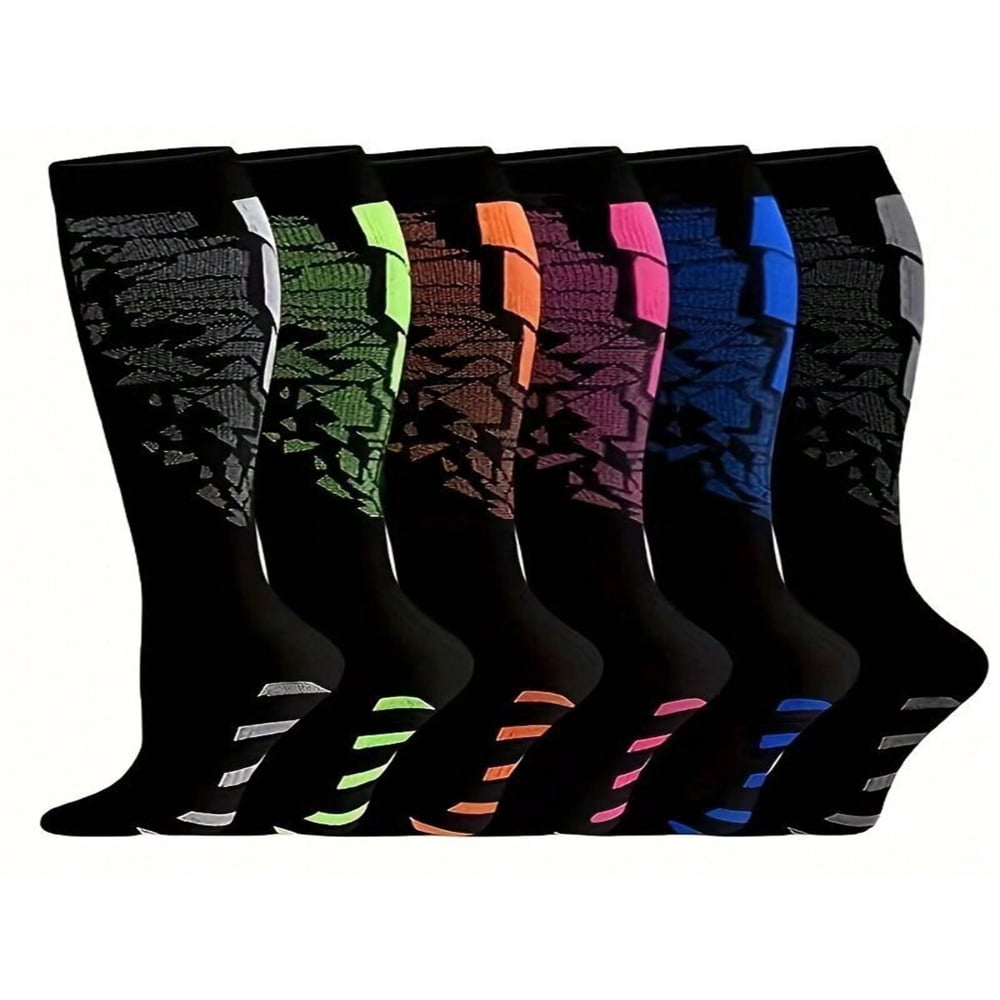 Estbridge 6 Pairs Women Compression Socks Men Sport Socks - Walmart.com