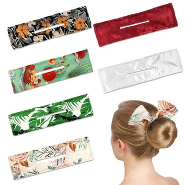 PULLIMORE 3Pcs Deft Hair Bun Maker Doughnut Hair Bun, French Twist Hair ...