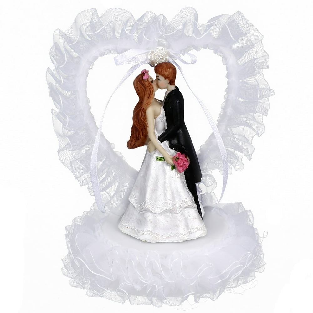 Estbridge Cake Topper Wedding Bride and Groom Wedding Cake Romantic ...