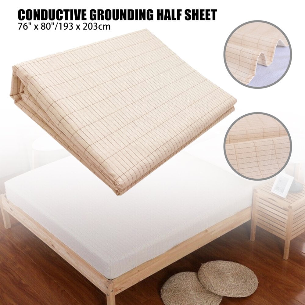 Estbridge Earthing Bed Sheet Conductive Grounding Mat with Grounding ...