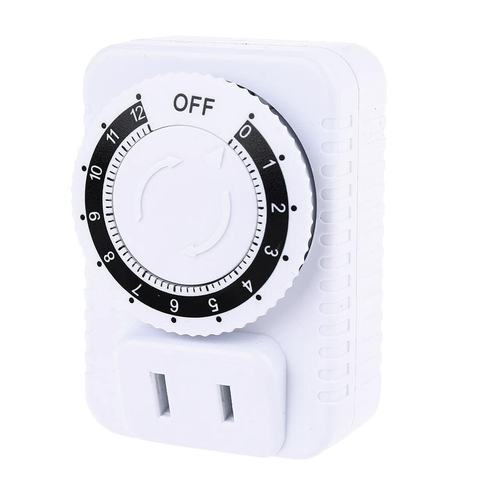 Estbridge Mechanical US Plug Switches Timer Socket AC110V 12 Hour for ...