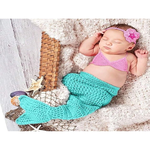 Estbridge Newborn Photography Prop Baby Costume Handmade Crochet ...