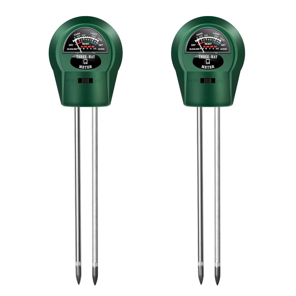 Estbridge Soil Meter 3-in-1 Plant Moisture Light PH Tester for ...