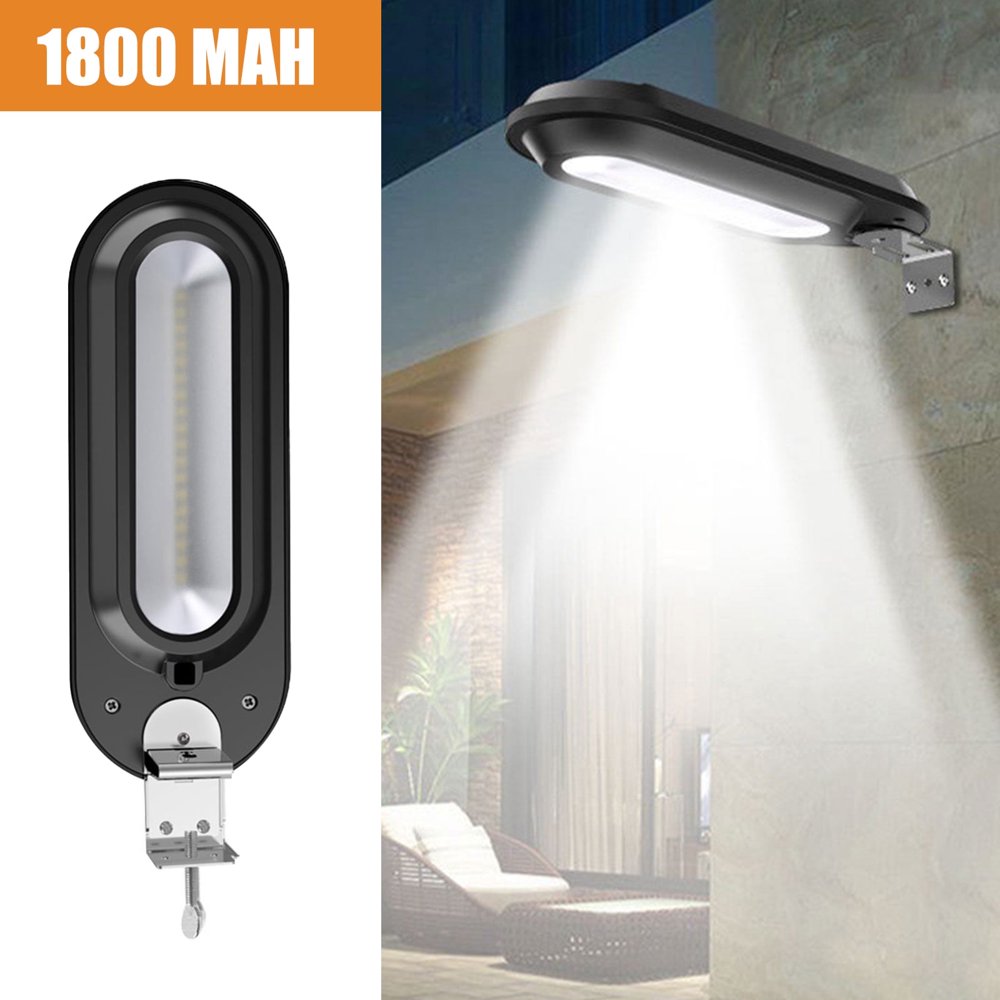 Estbridge Solar Gutter Light Outdoor 18 LED Security Night Light 180 ...