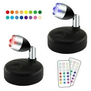 iFCOW 2Pcs LED Indoor Spotlights,Dimmable Art Lights with Timer ...