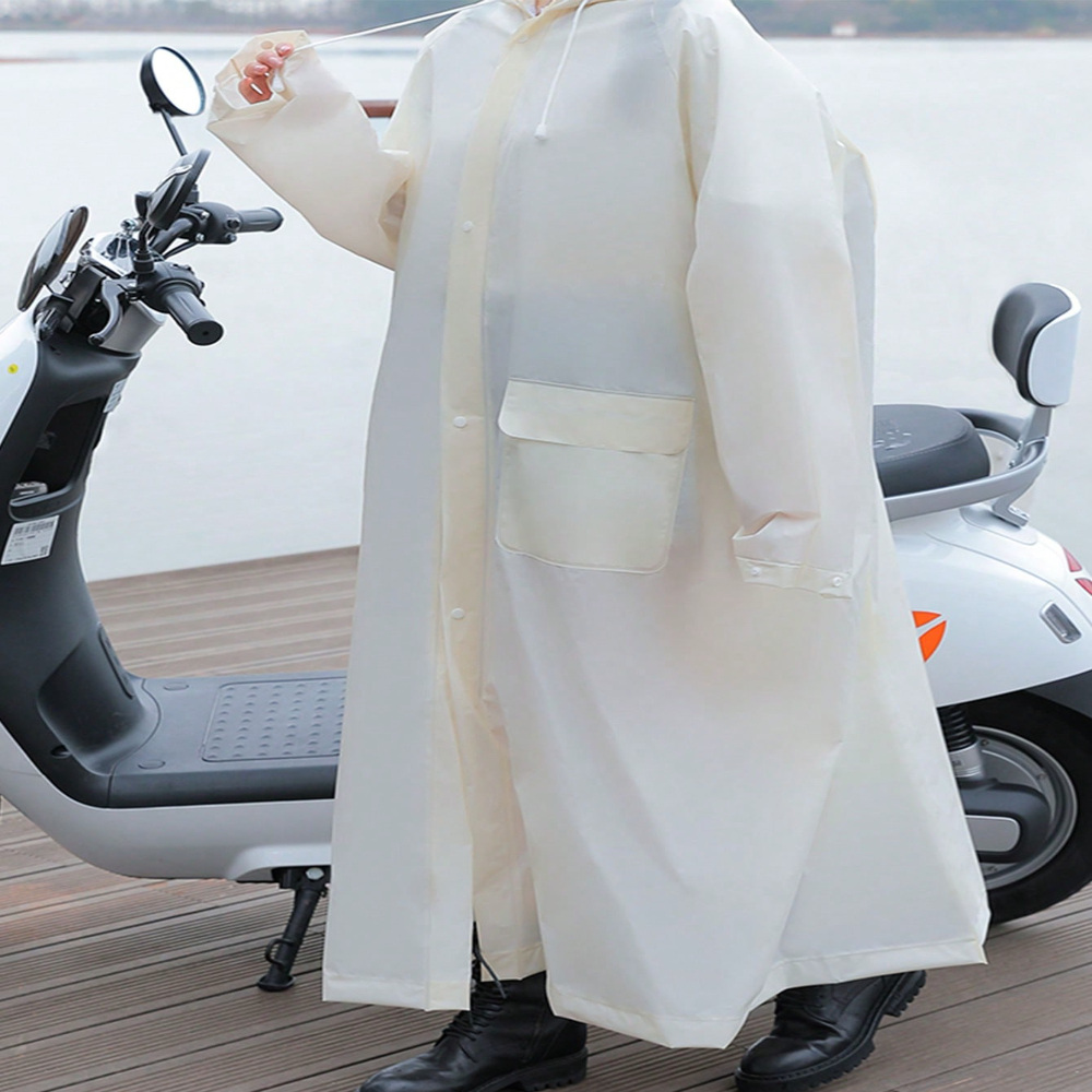 Estbridge Women‘s Long Raincoat Full Body Waterproof Electric Vehicle ...