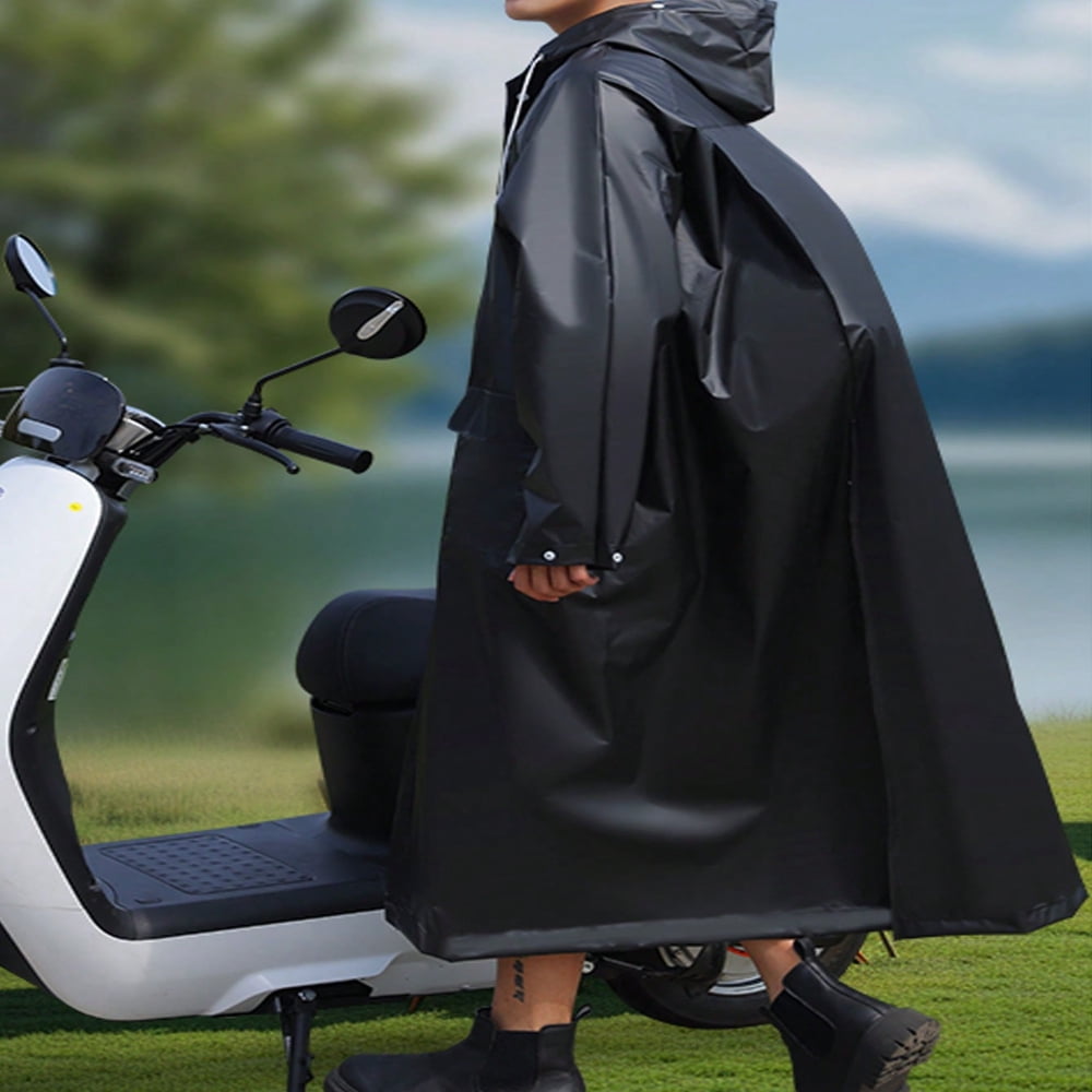 Estbridge Women‘s Long Raincoat Full Body Waterproof Electric Vehicle ...