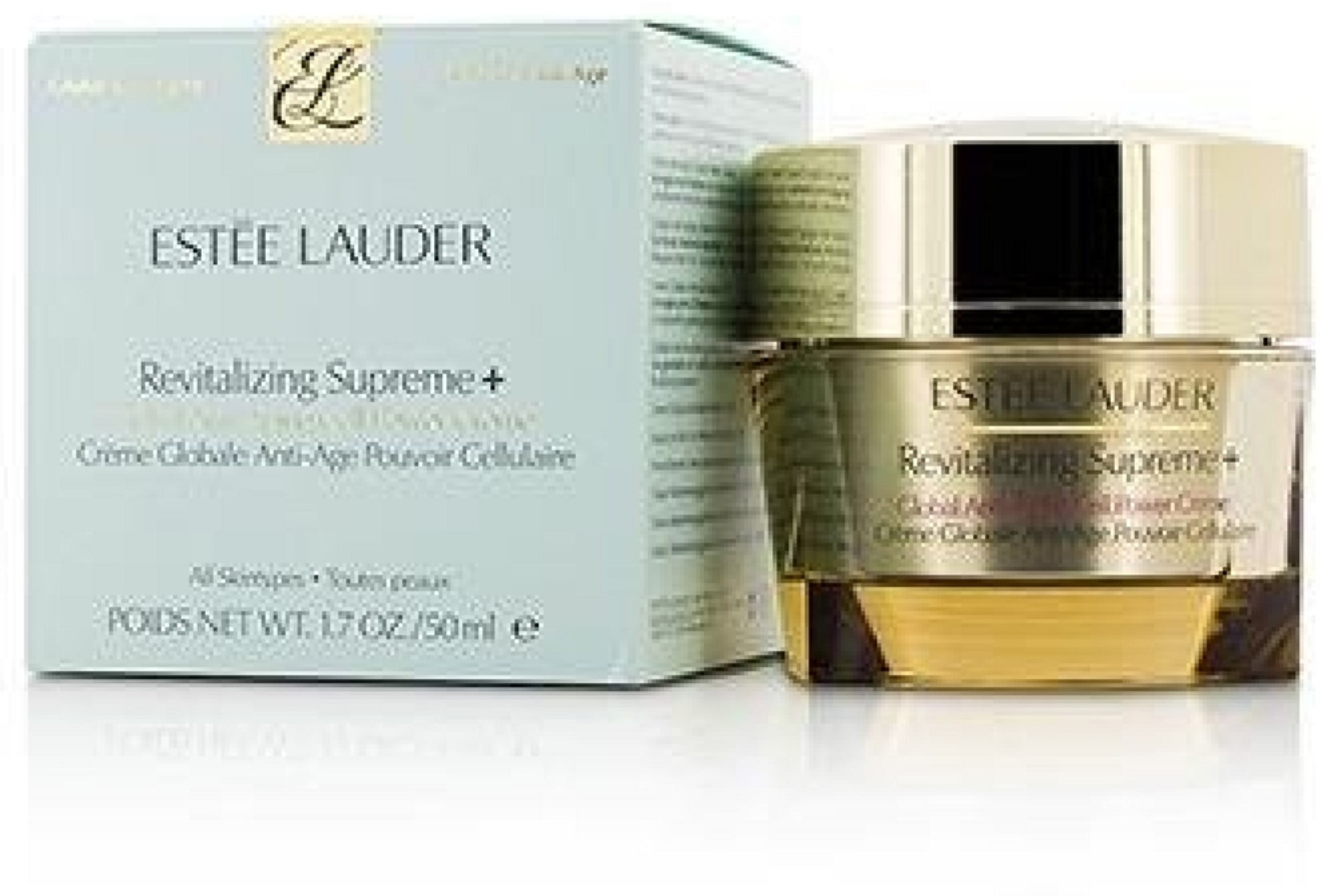 Estee Lauder 1.7 Revitalizing Supreme + Global Anti Aging Creme Cell ...