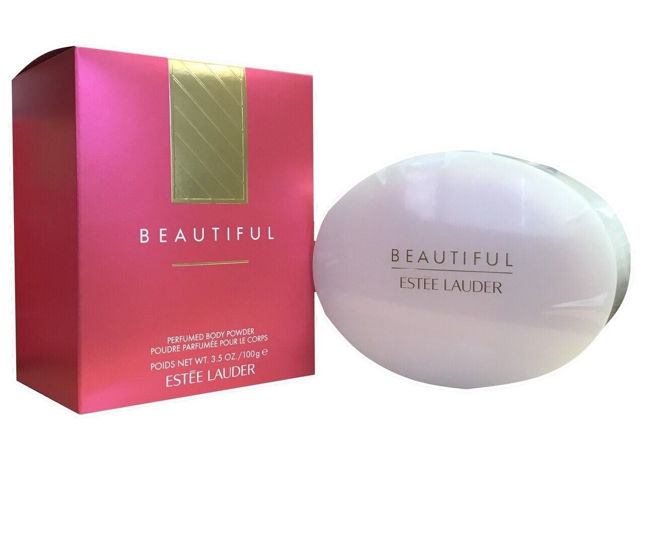 Estee Lauder Beautiful Perfumed Body Powder, Puff Included, 3.5 oz ...