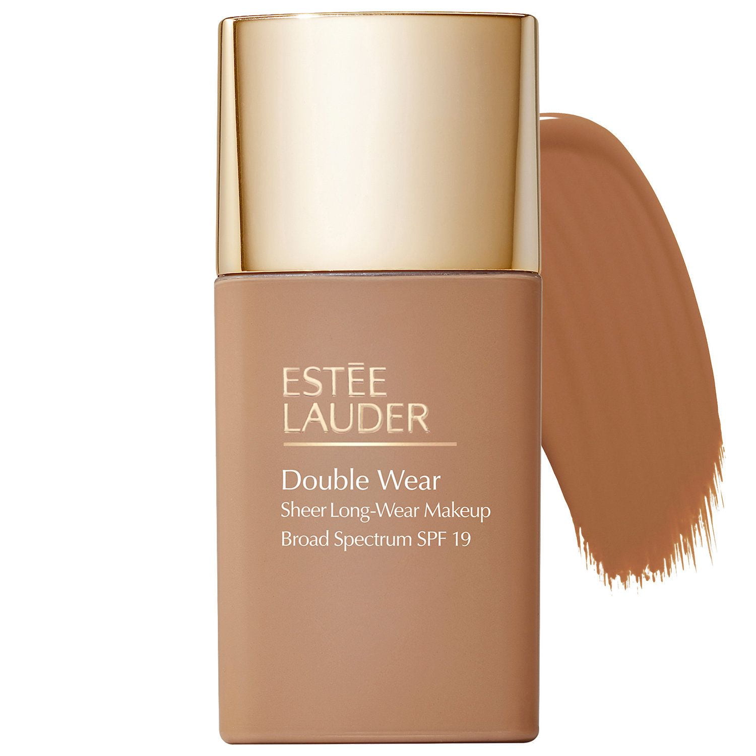Este Lauder Double Wear Sheer Long-Wear Foundation SPF 19 in 4C3 Softan ...