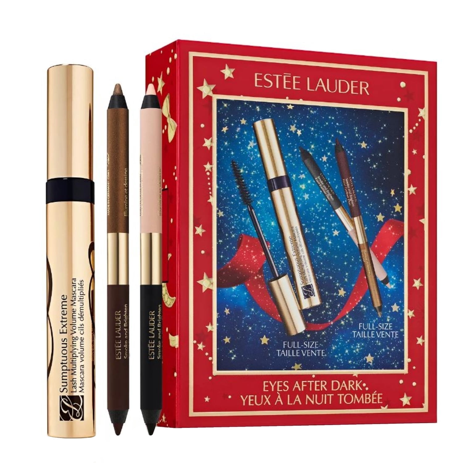 Estee Lauder Eyes After Dark Set (Sumptuous Extreme Mascara/Kajal ...
