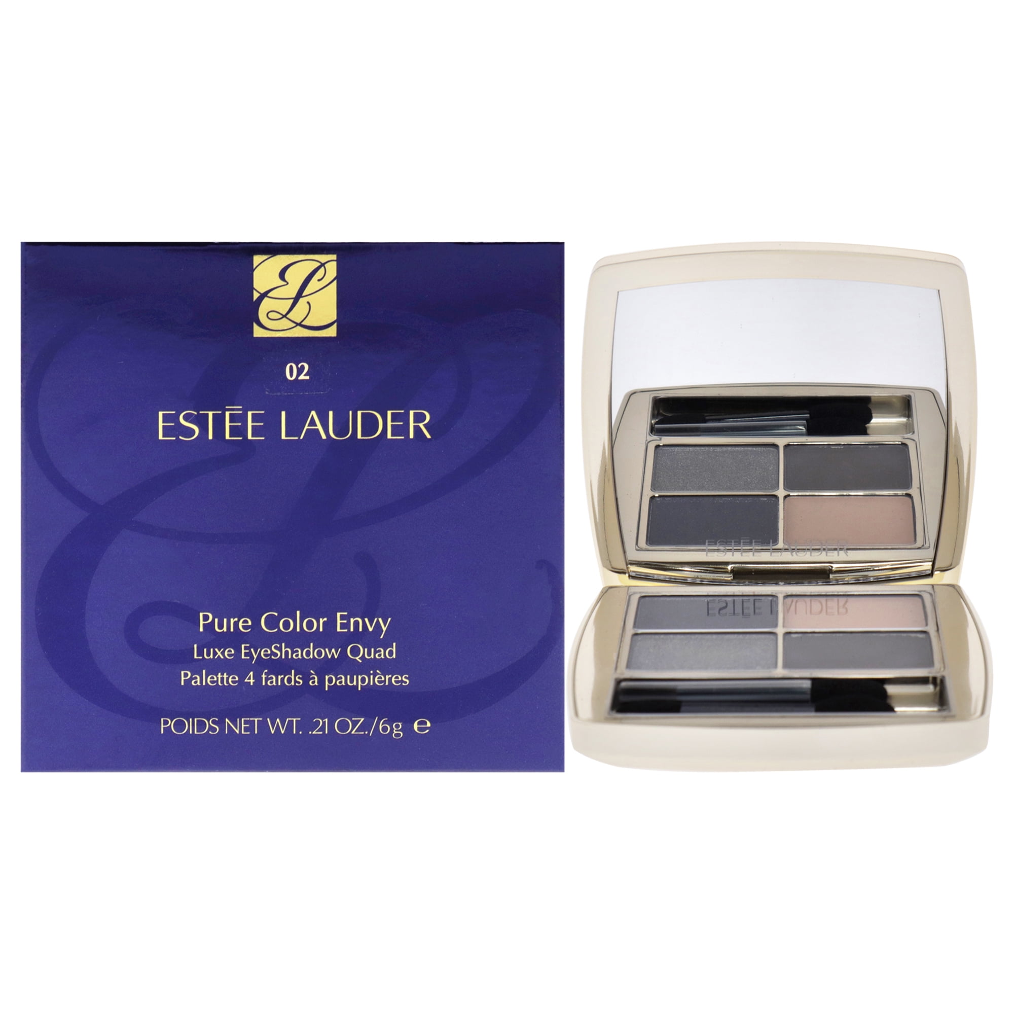 Estee Lauder Pure Color Envy Luxe Eyeshadow Quad - 02 Indigo Night , 0. ...
