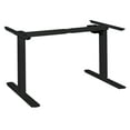 Esteem Height Adjustable Mobile Power Base for 48-72" Table Tops- Black ...