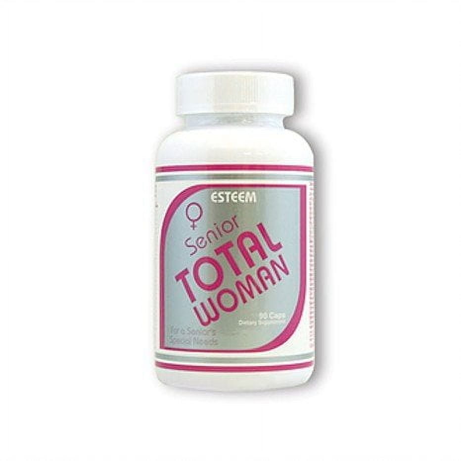 Esteem Multivitamin Pill for Senior Women, Total Woman 90 Capsules ...