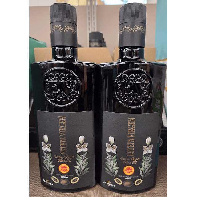 Estepa Virgen Oleoestepa SCA Extra Virgin Olive Oil 16.9fl oz 500ml (2 ...