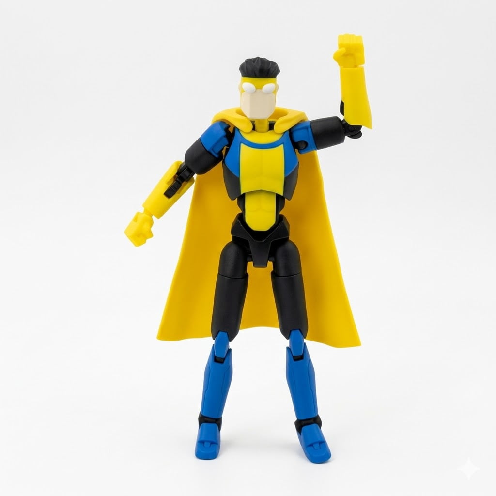 Esterze Inv-incible Action Figures Inv-incible Anime Figure ...