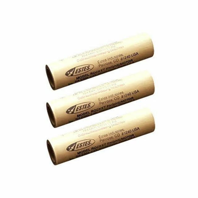 Estes Model Rocket Engines, B6-4, 3/pkg, Suitable for Adults and ...